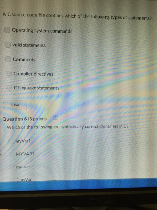 Solved A single declaration statement may declare more than | Chegg.com