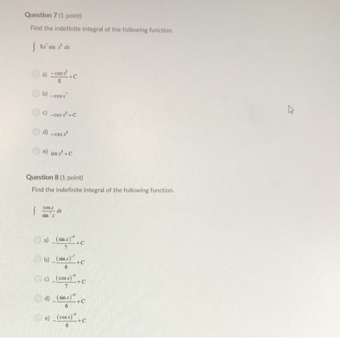 Solved Question 9 (1 point) Differentiate y = xsecx using | Chegg.com