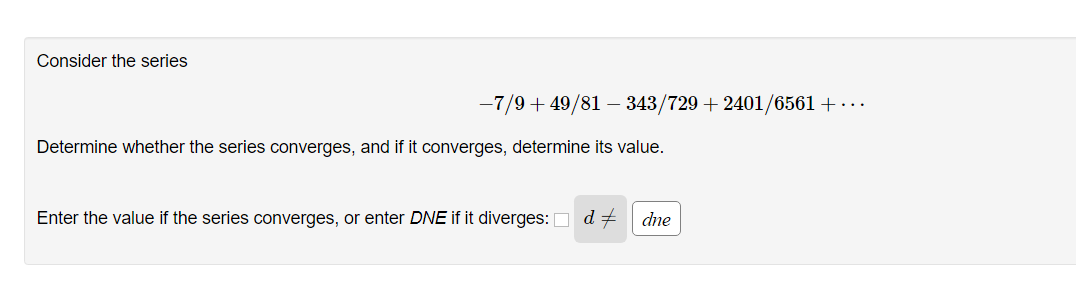 Solved Given: An=2n+33n For both of the following answer | Chegg.com
