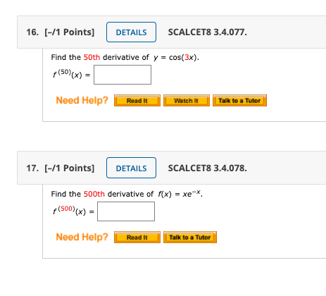 Solved 12. [-/1 Points) DETAILS SCALCET8 3.4.061. If F(x) = | Chegg.com