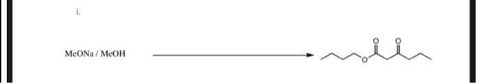 Solved MeONa/MeOH | Chegg.com