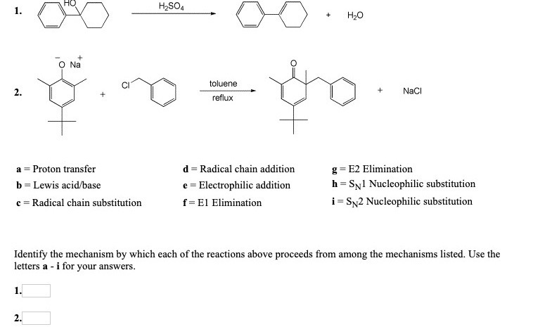 Solved H2SO4 + H2O o Na into.no toluene reflux Naci a = | Chegg.com