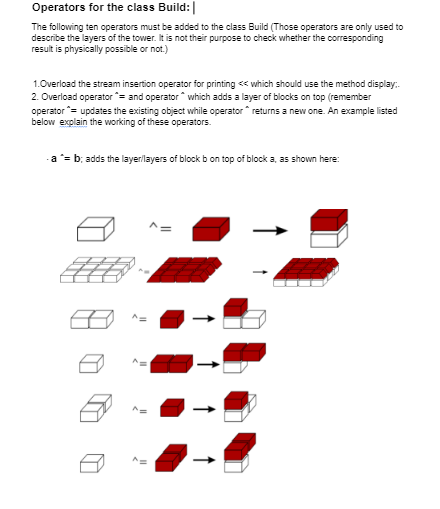 Solved Q1. In this question you are going to build tower | Chegg.com