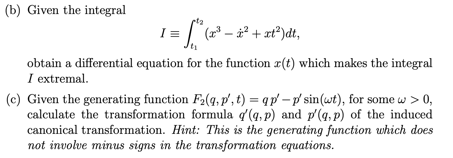 Solved please write down the derivation step by step, | Chegg.com