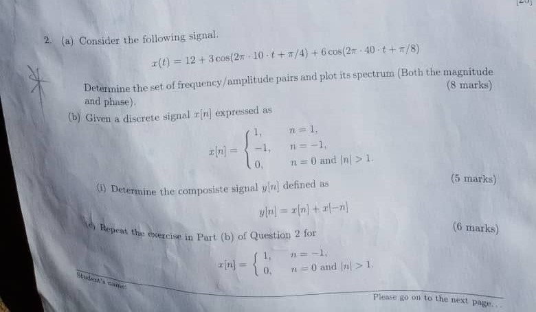 Solved 120 and phase) Repeat the exercise in Part (b) of | Chegg.com