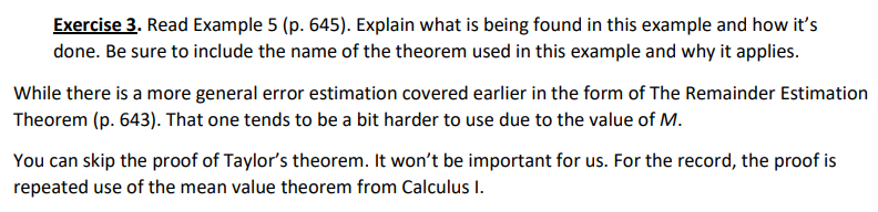 Solved Section 10.9 Reading Assignment: Convergence of | Chegg.com Solved Section 10.9 Reading Assignment: Convergence of | Chegg.com