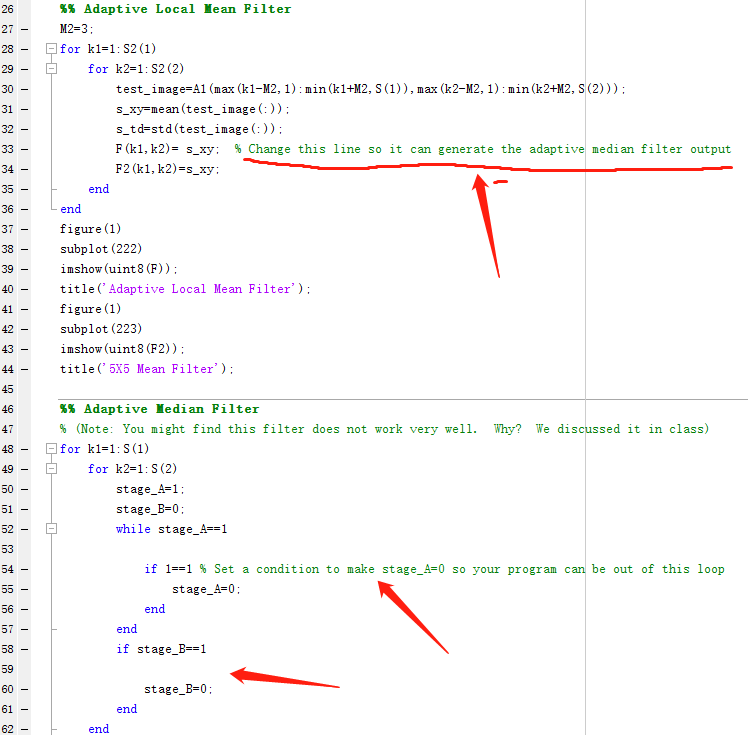 Solved For the image processing MATLAB program. I have a | Chegg.com