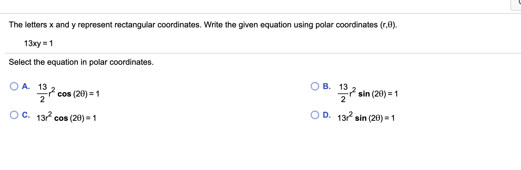 Solved The Letters X And Y Represent Rectangular