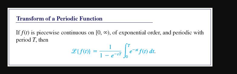 Solved If f(t) is piecewise continuous on [0,∞), of | Chegg.com