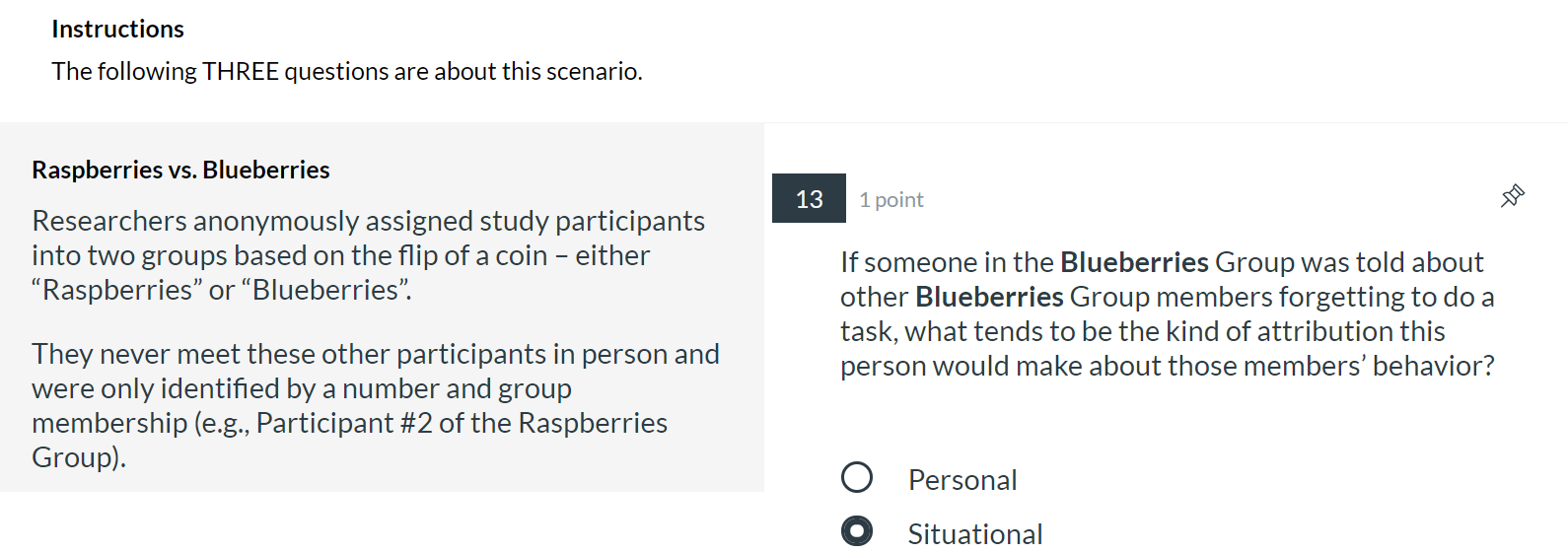 Solved Instructions The following THREE questions are about | Chegg.com
