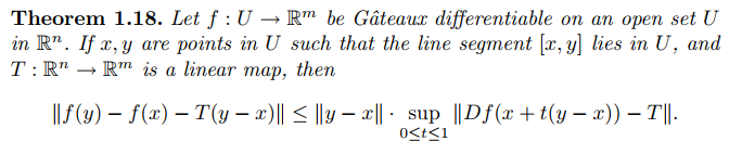 Solved Let f:R” — R™ be a Gâteaux differentiable map such | Chegg.com