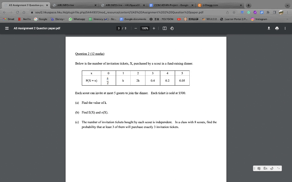 Solved A survey was conducted about the number of part-time | Chegg.com
