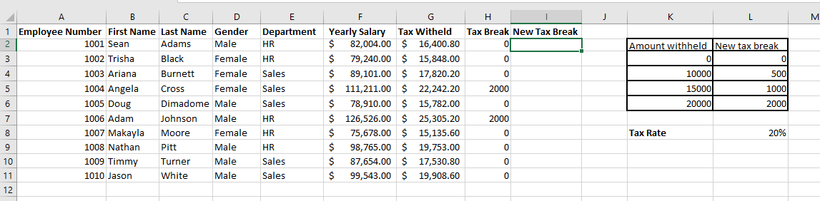 Solved I need to know where to put the VLOOKUP and what to | Chegg.com