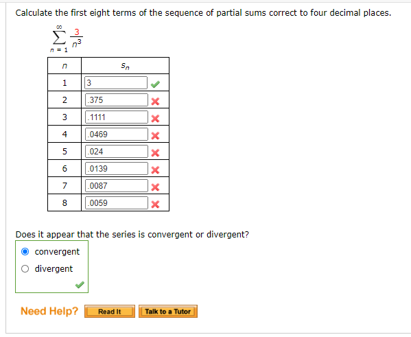 Solved Calculate the first eight terms of the sequence of | Chegg.com