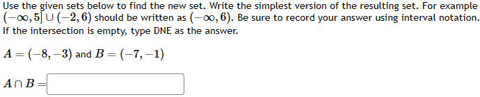 Solved Use the given sets below to find the new set. Write | Chegg.com