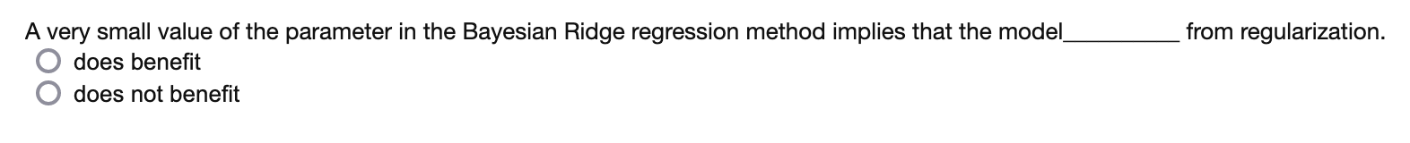 Solved A Very Small Value Of The Parameter In The Bayesian 