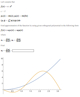 Solved Let's assume that \\[ \\begin{array}{l} f(x)-c \\cdot | Chegg.com