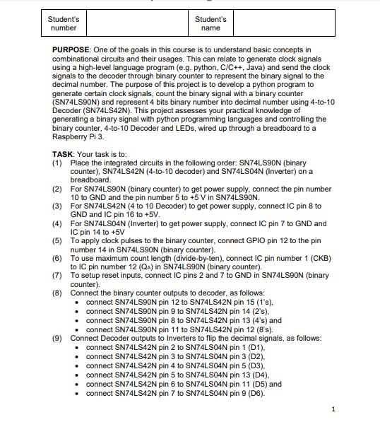 (Solved) : Student S Number Student S Name Purpose One Goals Course ... (Solved) : Student S Number Student S Name Purpose One Goals Course ...