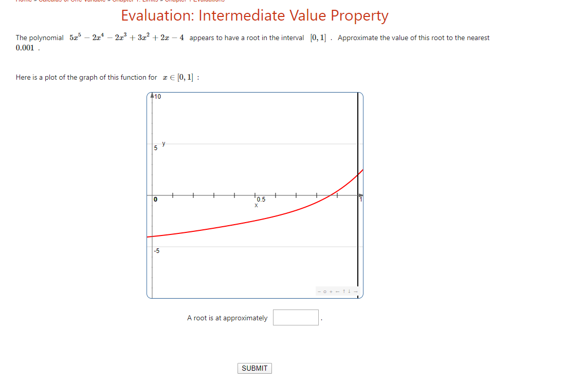 Solved Evaluation: Intermediate Value Property The | Chegg.com