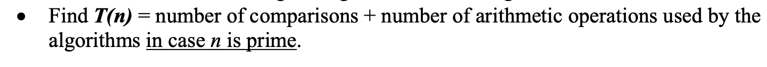 Solved An integer n is prime iff n >= 2 and n's only factors | Chegg.com