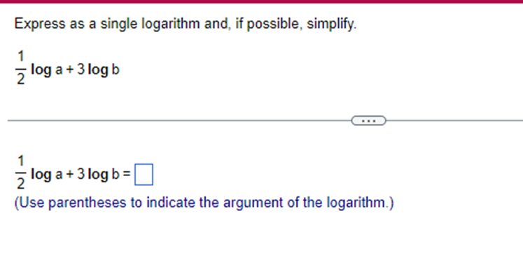 Solved Express as a single logarithm and, if possible, | Chegg.com