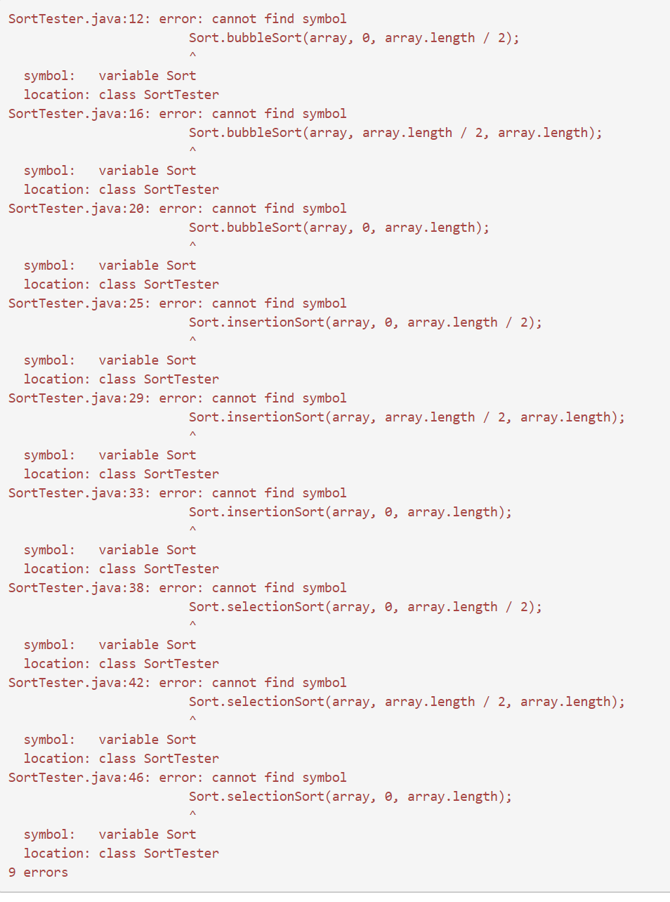 Solved sort2.java x 1 public class sort2 | 20 public static | Chegg.com