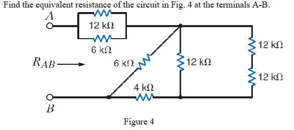 Solved Find the equivalent resistance of the circuit in Fig. | Chegg.com