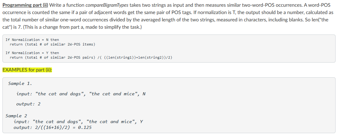 Solved Programmingpart Ii Write A Function 0614