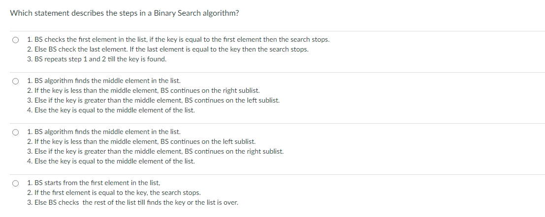 Solved Consider the following list. Using linear search, how | Chegg.com