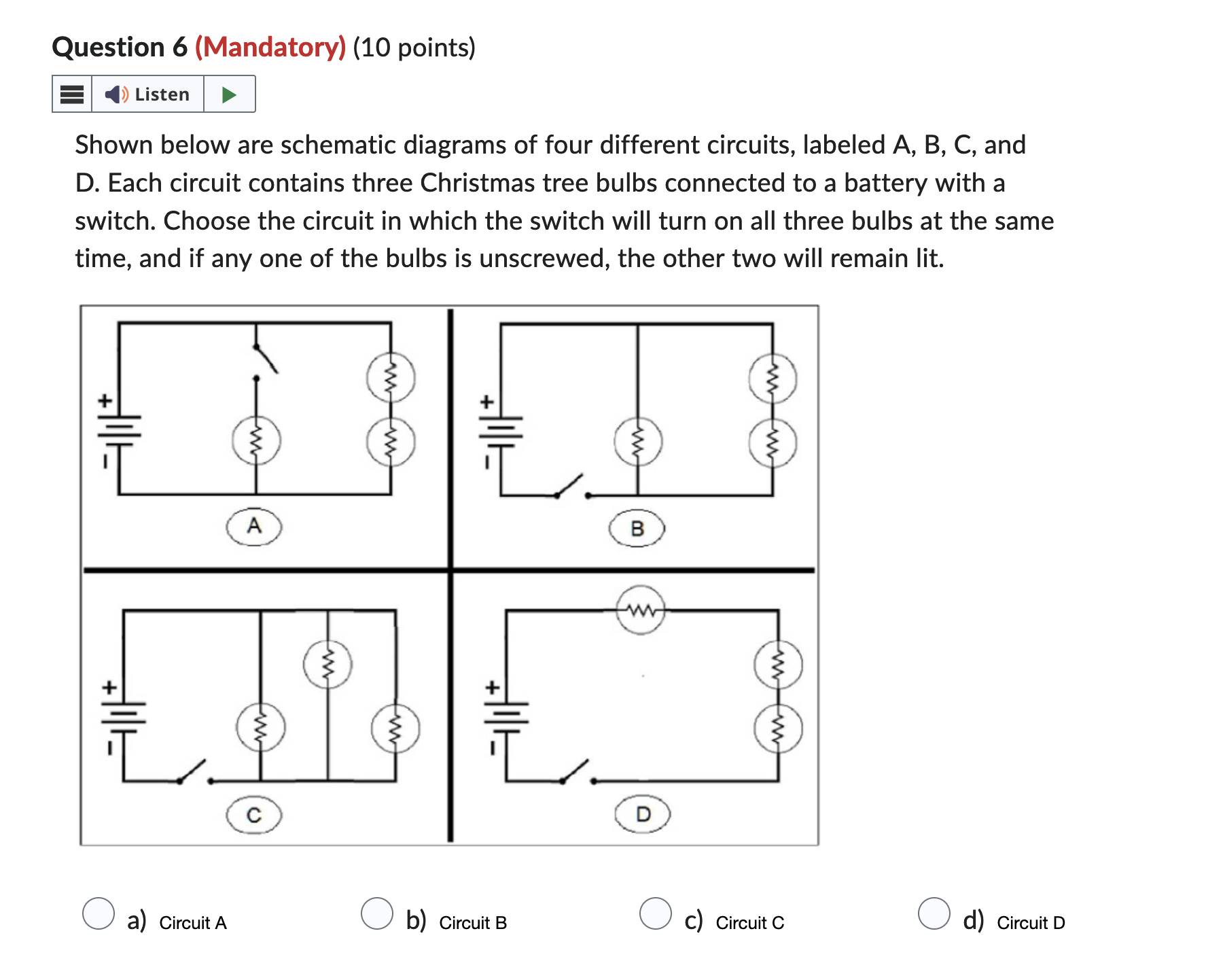 Solved Question 6 (Mandatory) (10 ﻿points) Shown below are | Chegg.com