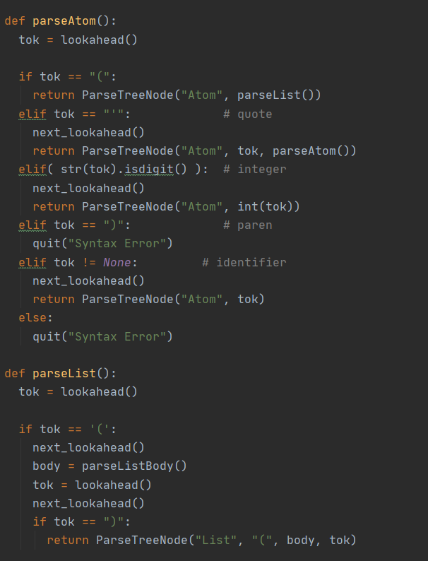 2. (10 marks] Consider the recursive descemt parser | Chegg.com