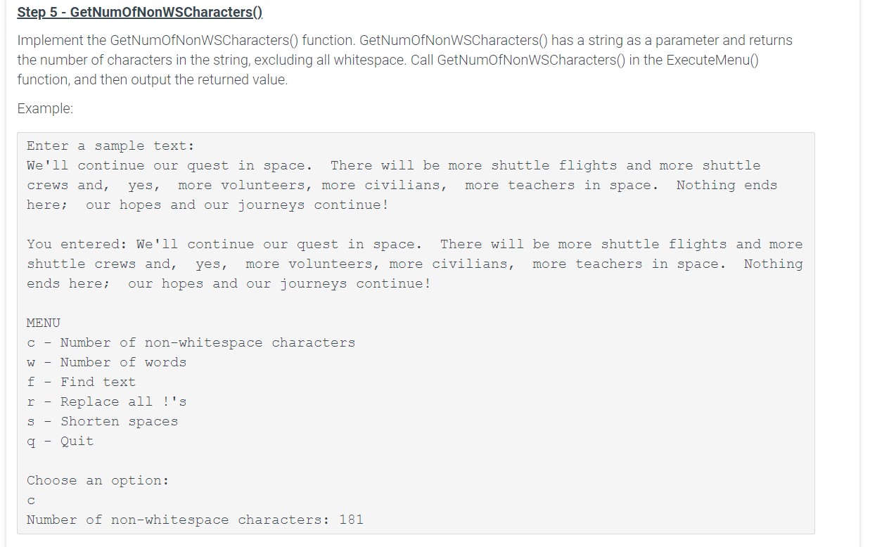 Solved This program is about using and writing functions to | Chegg.com