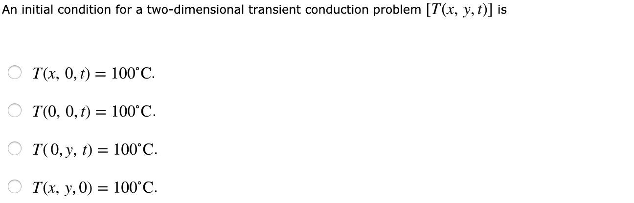 Solved A boundary condition for a one-dimensional transient | Chegg.com