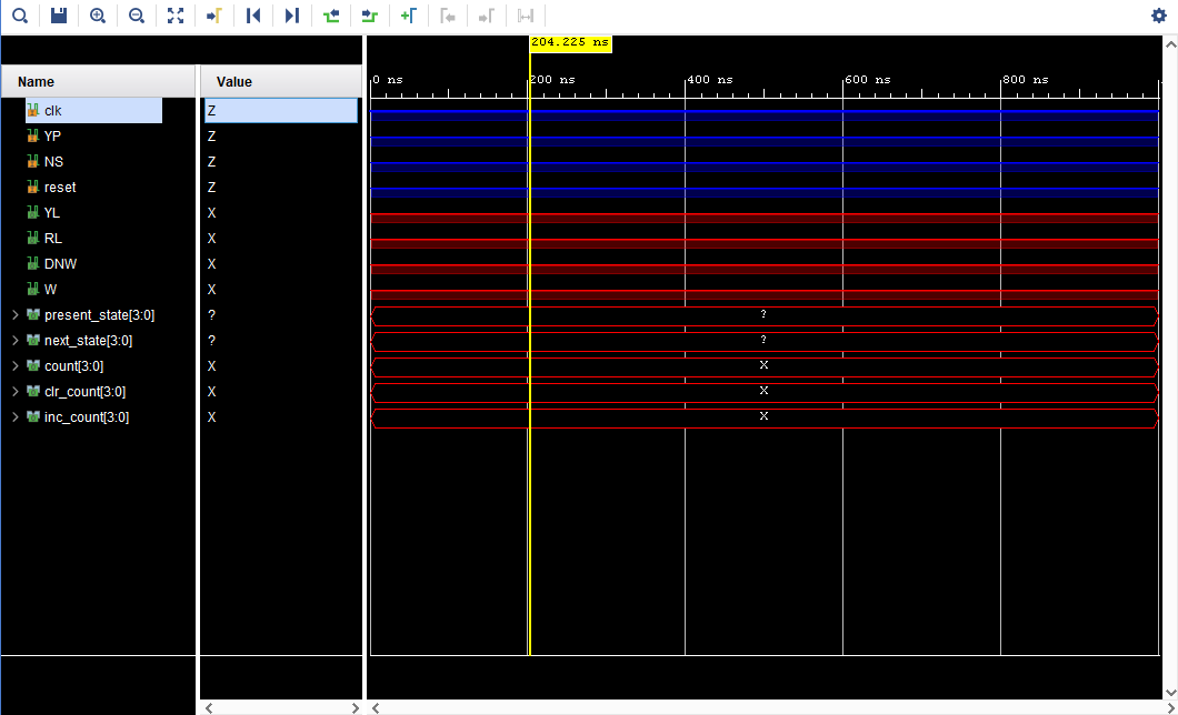 Help! My values in Xilinx Vivado are not displaying | Chegg.com