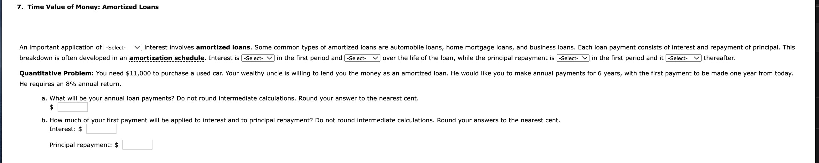 Solved breakdown is often developed in an amortization | Chegg.com