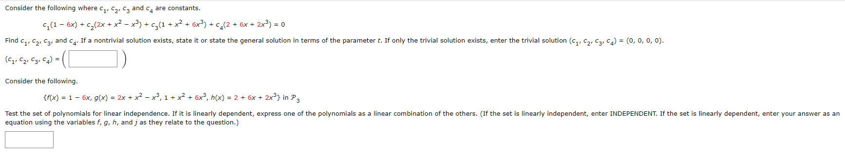 Solved Consider the following where c1,c2'c3 ﻿and c4 ﻿are | Chegg.com