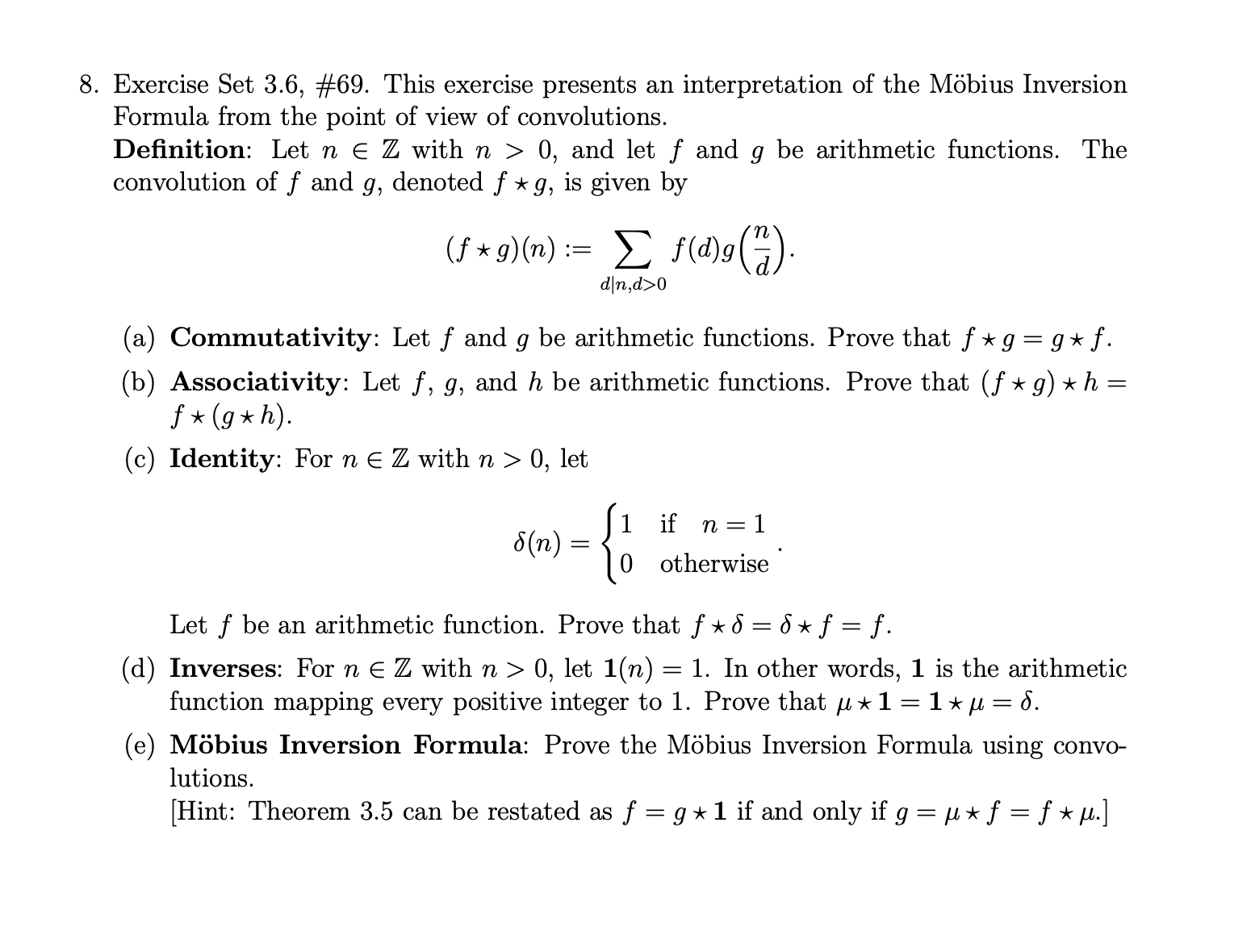 Solved Exercise Set 3.6, \#69. This exercise presents an | Chegg.com
