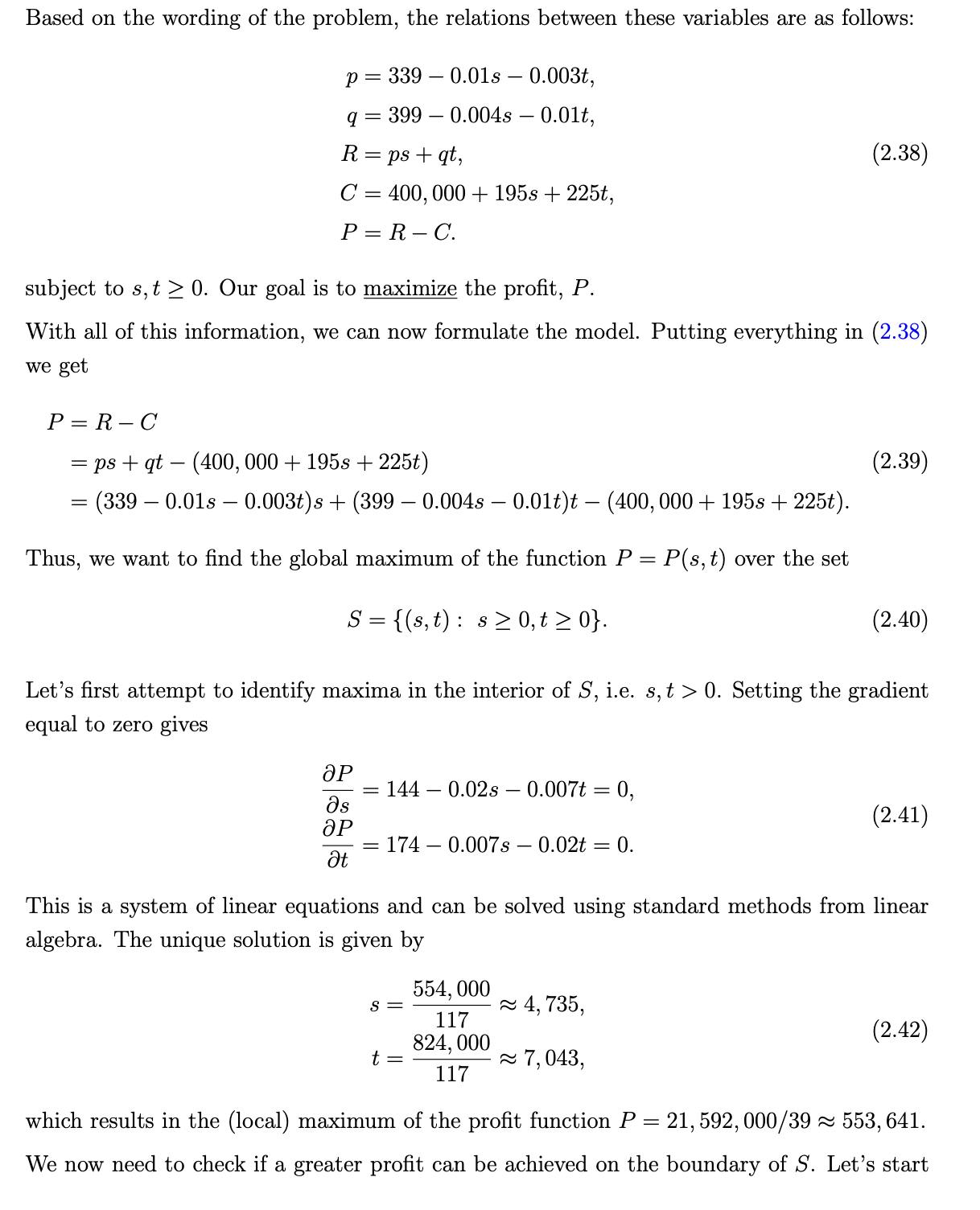 Solved Based on the wording of the problem, the relations | Chegg.com