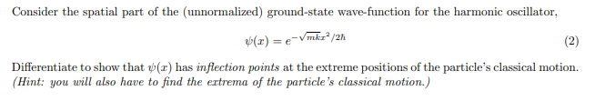 Solved Consider the spatial part of the (unnormalized) | Chegg.com