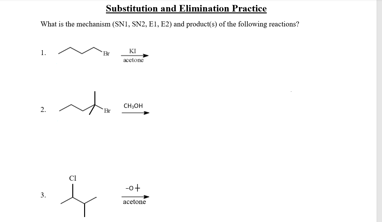 Solved Substitution and Elimination Practice What is the | Chegg.com