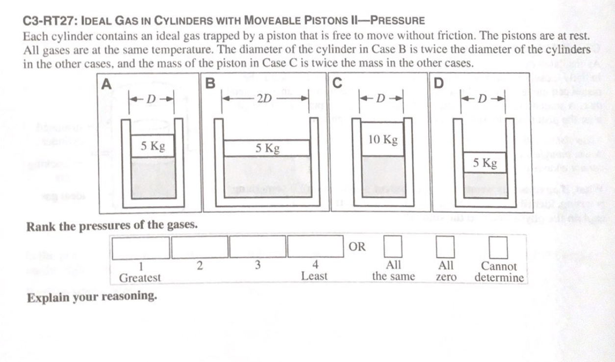 Solved C3-RT27: IDEAL GAS IN CYLINDERS WITH MOVEABLE PISTONS | Chegg.com