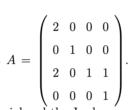 Solved FOR THE MATRIX COMPUTE THE CHARACTERISTIC POLYNOMIAL, | Chegg.com