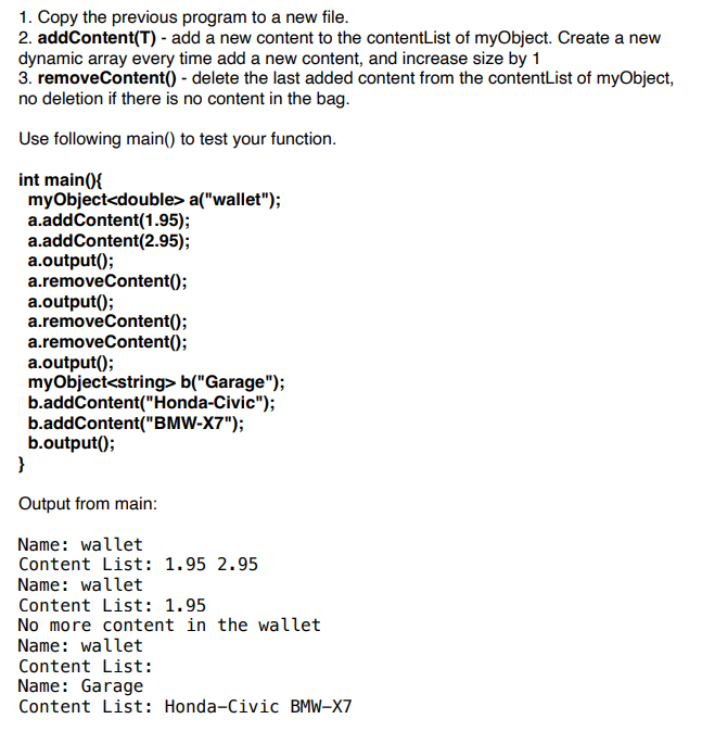 Solved 1. Copy the previous program to a new file. 2. | Chegg.com