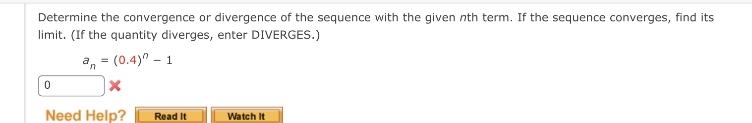 Solved Determine the convergence or divergence of the | Chegg.com