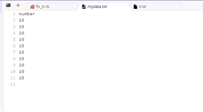 Solved This task requires the ruby programming | Chegg.com