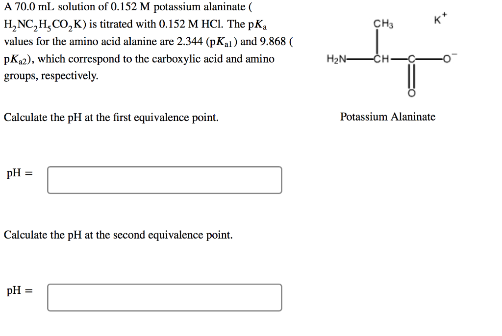 Solved kt CH3 A 70.0 mL solution of 0.152 M potassium | Chegg.com