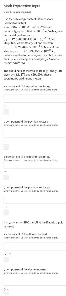 Solved Math Expression Input 6 points possible (grote) Use | Chegg.com
