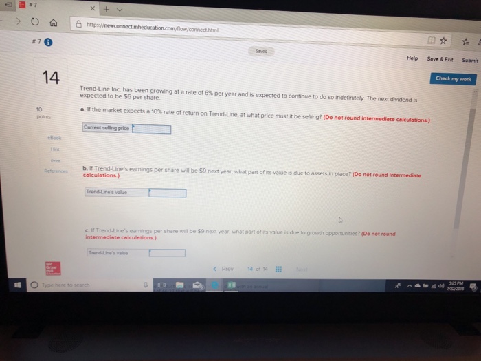 Solved #7 ? 0 Gù ?https:/ #70 Help Seve &Exit Submit Check | Chegg.com