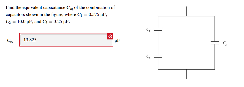 Solved Find the equivalent capacitance Ceq of the | Chegg.com