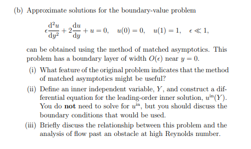 (b) Approximate solutions for the boundary-value | Chegg.com
